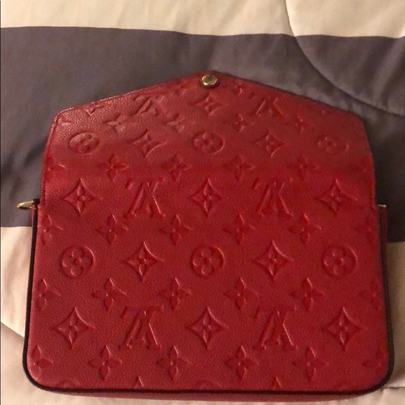 Louis Vuitton | Bags | Original Louis Vuitton Red Small Purse | Poshmark